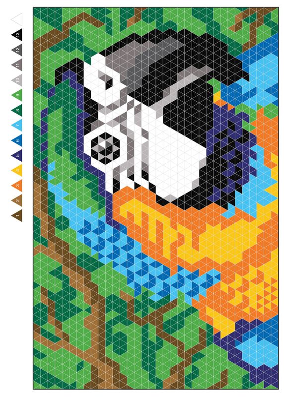 Omalovánky Pixel Art - Webster Joanna | Knihy Grada